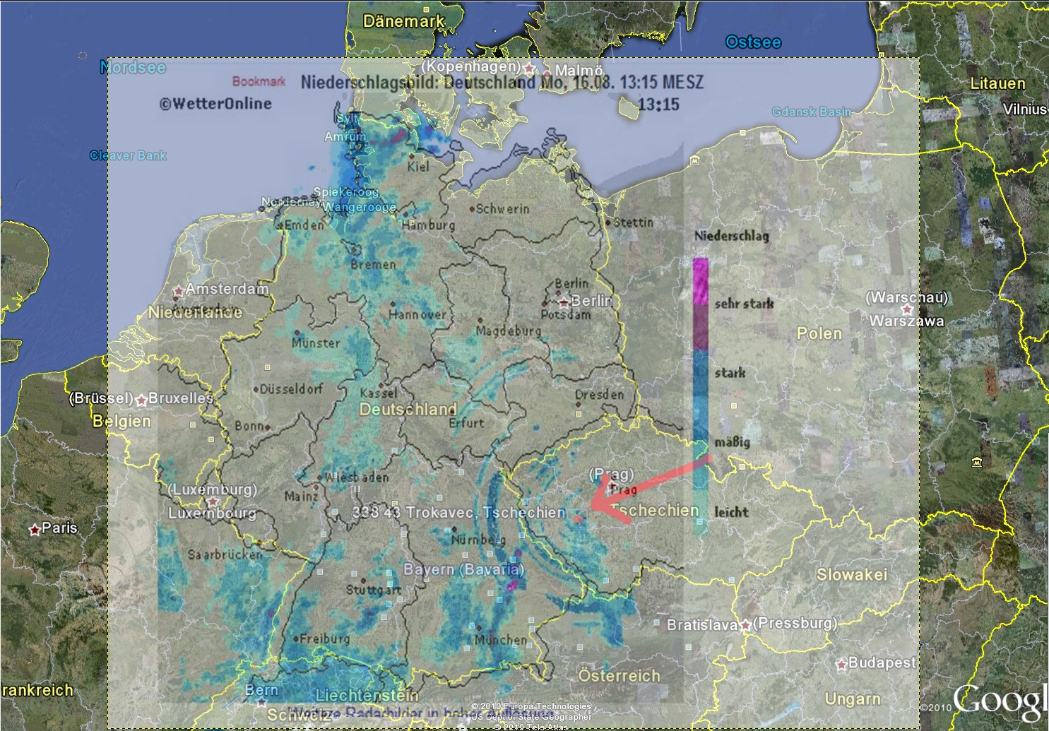 Alles Schall und Rauch: Raketenabwehrsystem verursacht Wetterphänomen?