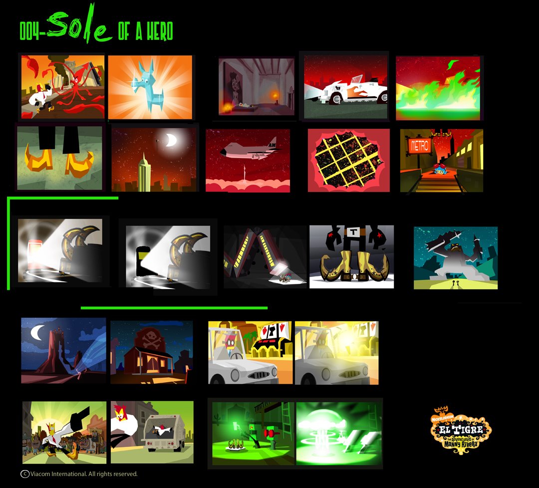 Direccion de arte: El Color Script