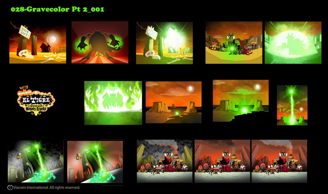 Direccion de arte: El Color Script