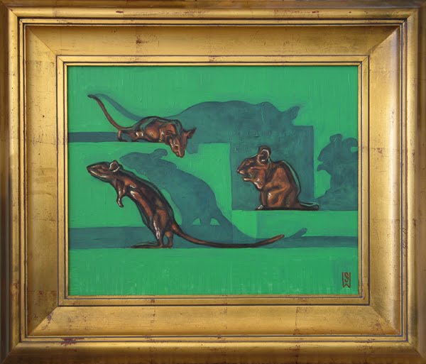 Globspot: My mouse project painting in acrylic...step by step from ...