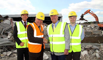 rotherham business news: News: Work starts on Rotherham United stadium site