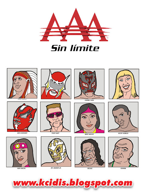 monoluchas de kcidis: Luchadores AAA, segunda parte