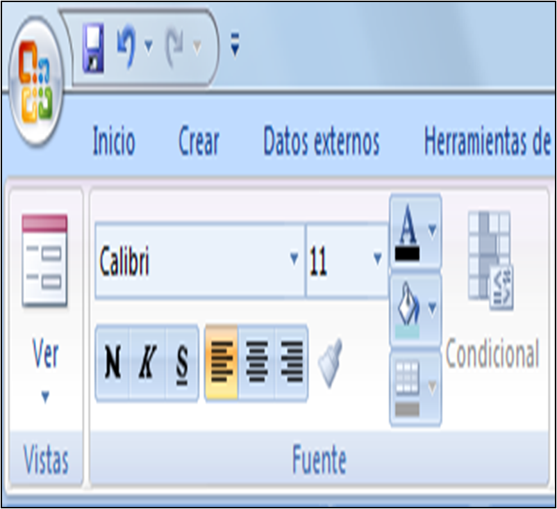 BASE DE DATOS EN ACCES 2007: INTRODUCCION A ACCESS 2007