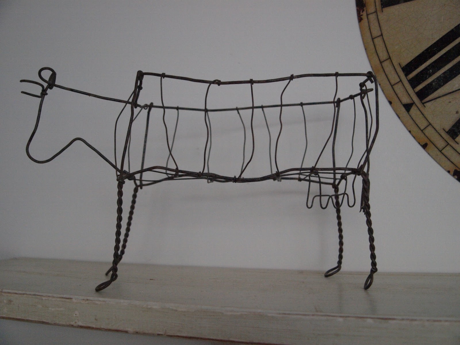 The Cloth Shed: Wire work.....