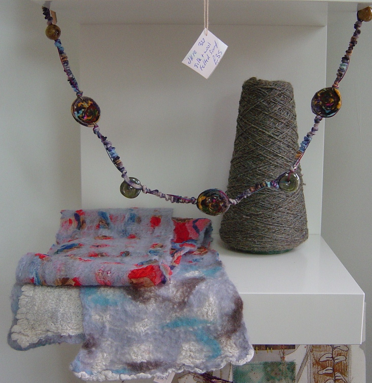 Angela Smith Jewellery: Spotlight on Jo Hill Textile artist member of ...