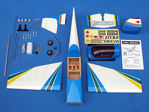 Escolinha de Aeromodelismo: Plantas: Edge 540
