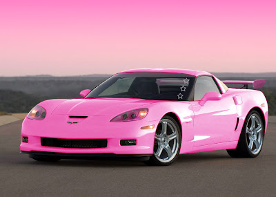 Planeta Automotivo: Fotos de Corvette cor de Rosa