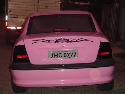 Planeta Automotivo: Fotos de Vectra cor de Rosa