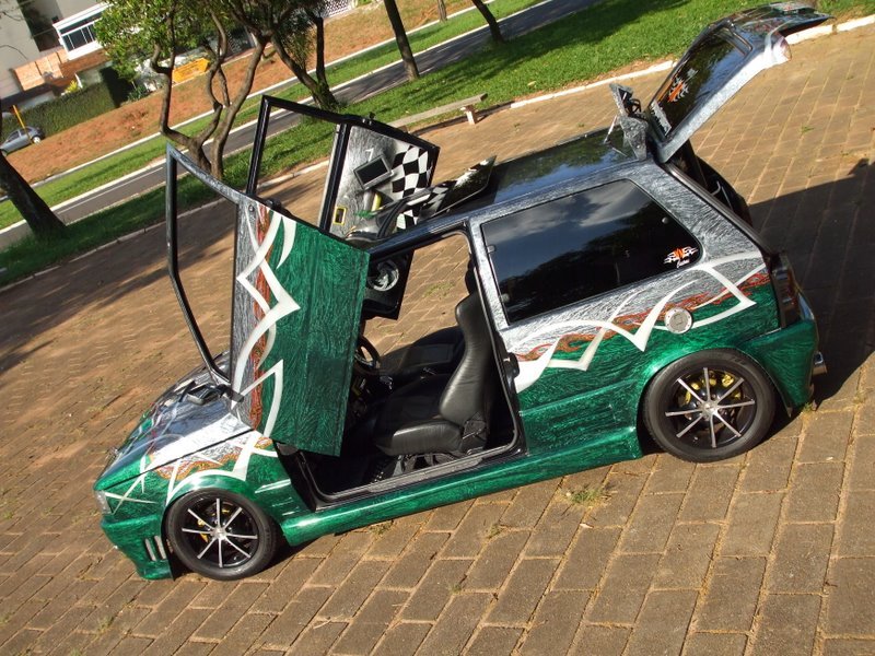 Planeta Automotivo: Fotos do fantástico Fiat Uno Tunado