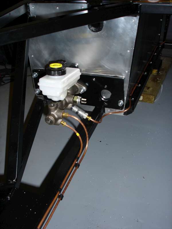 Tiger Avon Build Diary: Brake pipes fitted