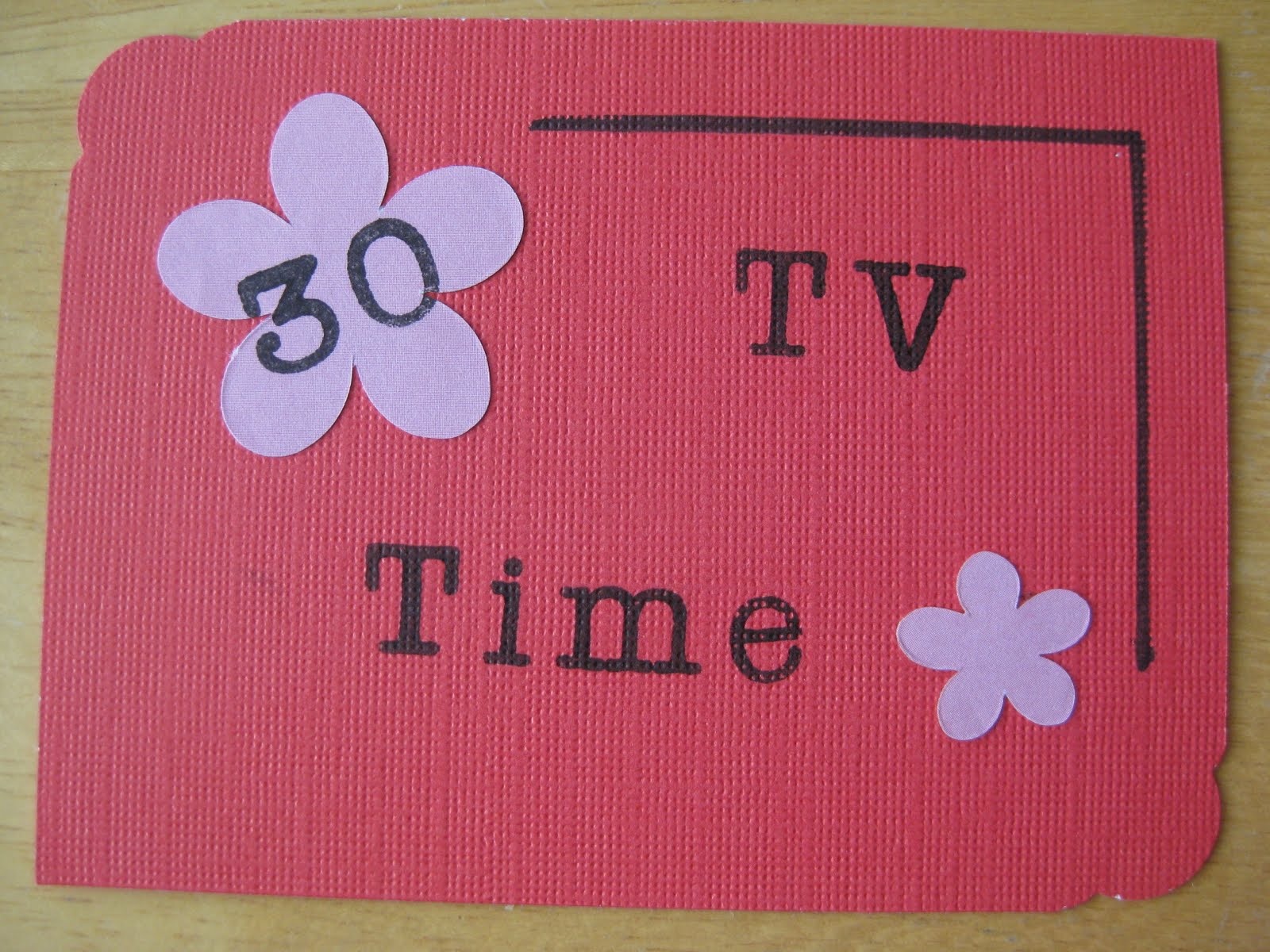 Simple Blue: TV Time Tokens