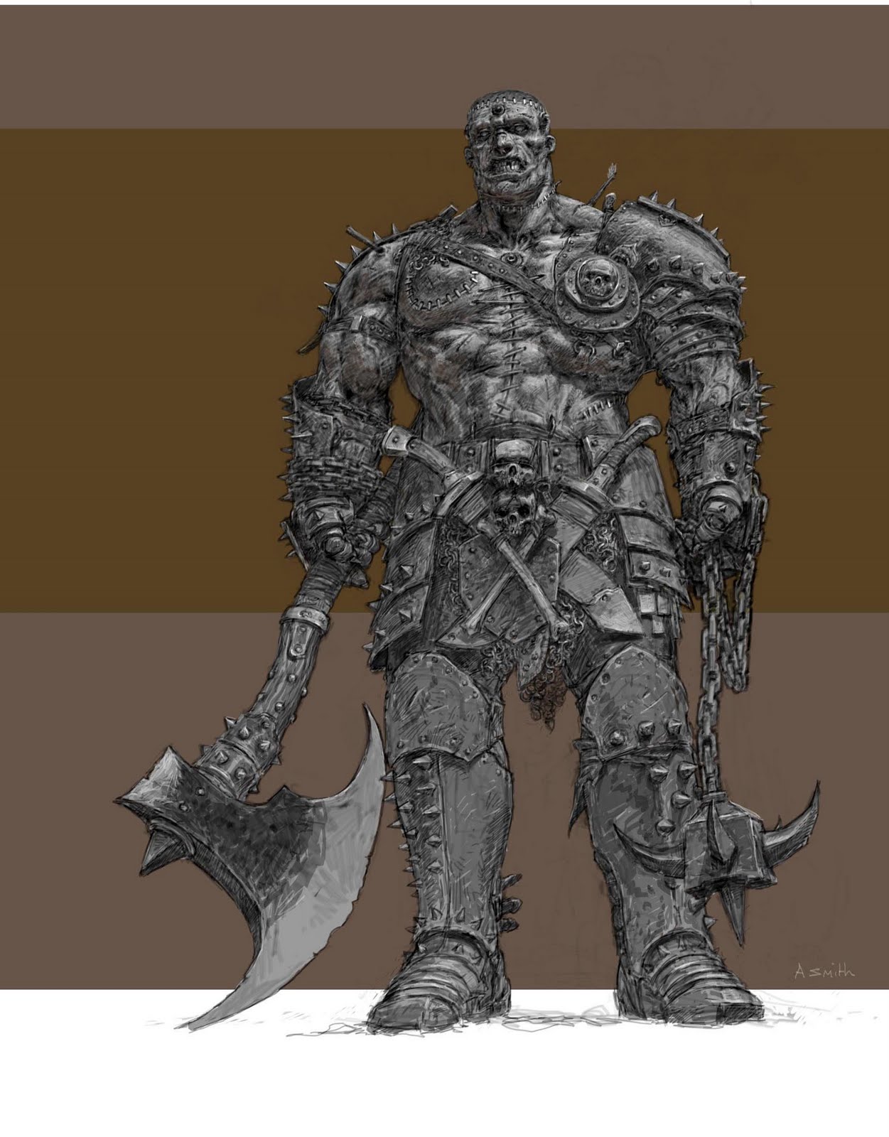 Cashfires Artwork: 3D Production Challenge #1 - Adrian Smith Concept