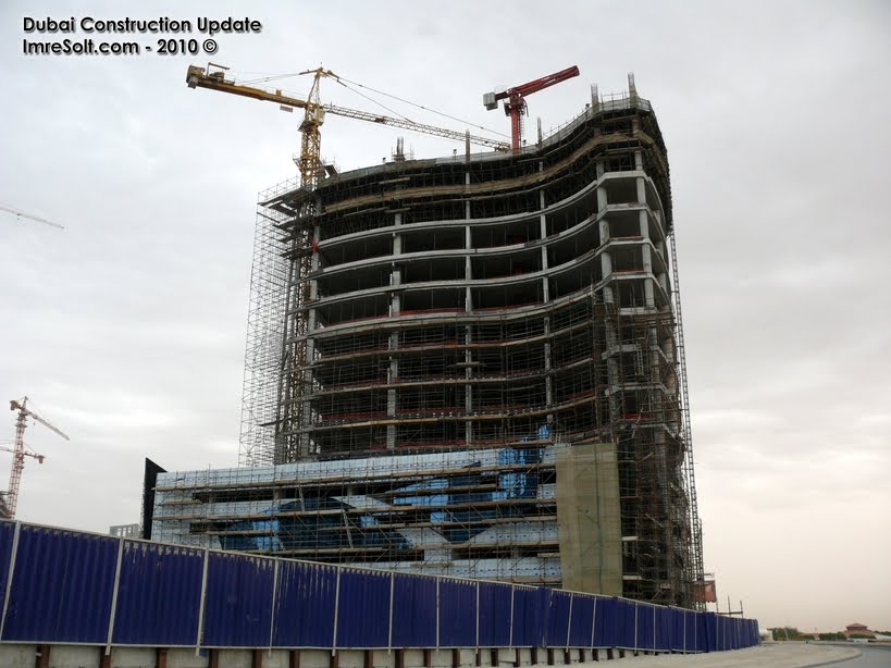 Dubai Constructions Update by Imre Solt: IB Tower construction photos ...