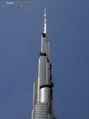 Burj Khalifa aka Burj Dubai photos by Imre Solt: Burj Dubai spire ...