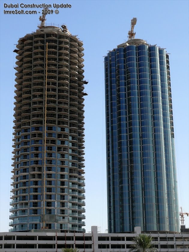 Dubai Constructions Update by Imre Solt: Donna Towers photos,Dubai ...