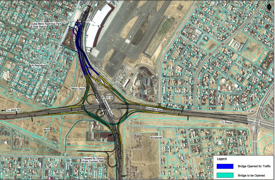 Dubai Constructions Update by Imre Solt: RTA opens bridges leading to ...