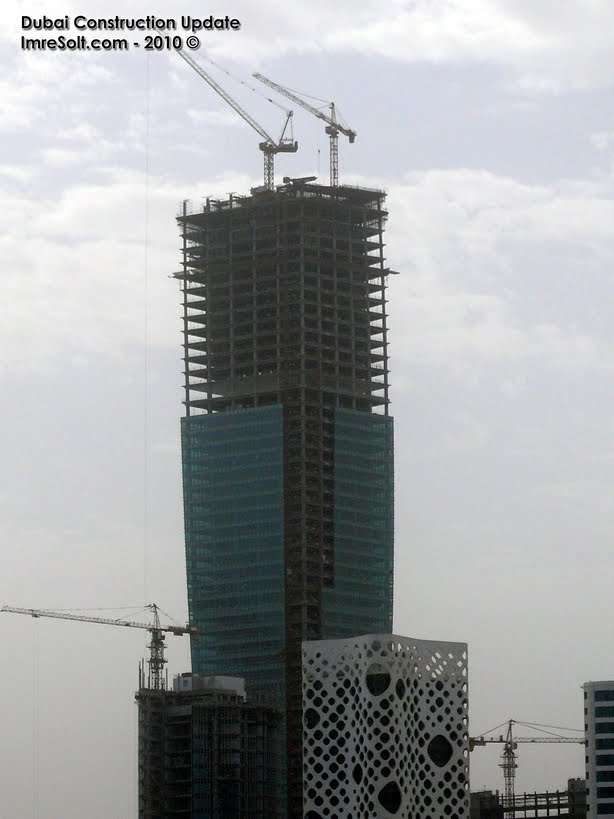 U-Bora Towers Dubai: Ubora Towers construction photos, Business Bay ...