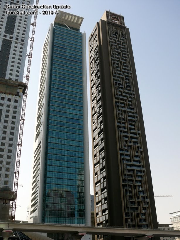 Dubai Constructions Update by Imre Solt: Al Rostamani Maze Tower ...