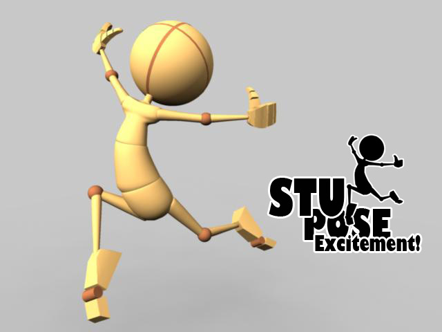 Awed Ninja: Excitement Pose Update