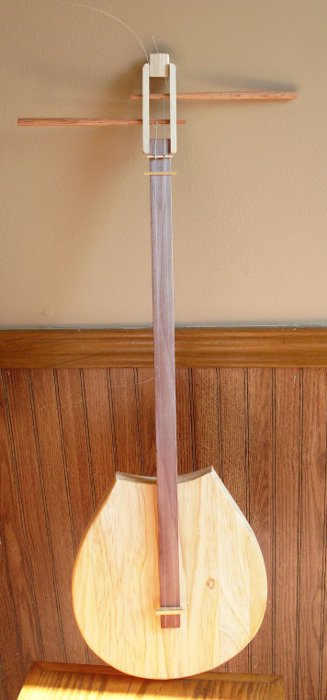 microluthery blog: two string open back fretless lute with pentatonic ...