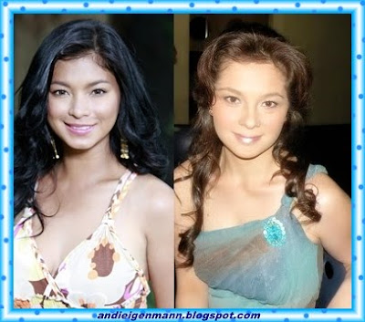 Andi Eigenmann Fan Site: Andi Eigenmann and Angel Locsin - Look Alike Celebrities
