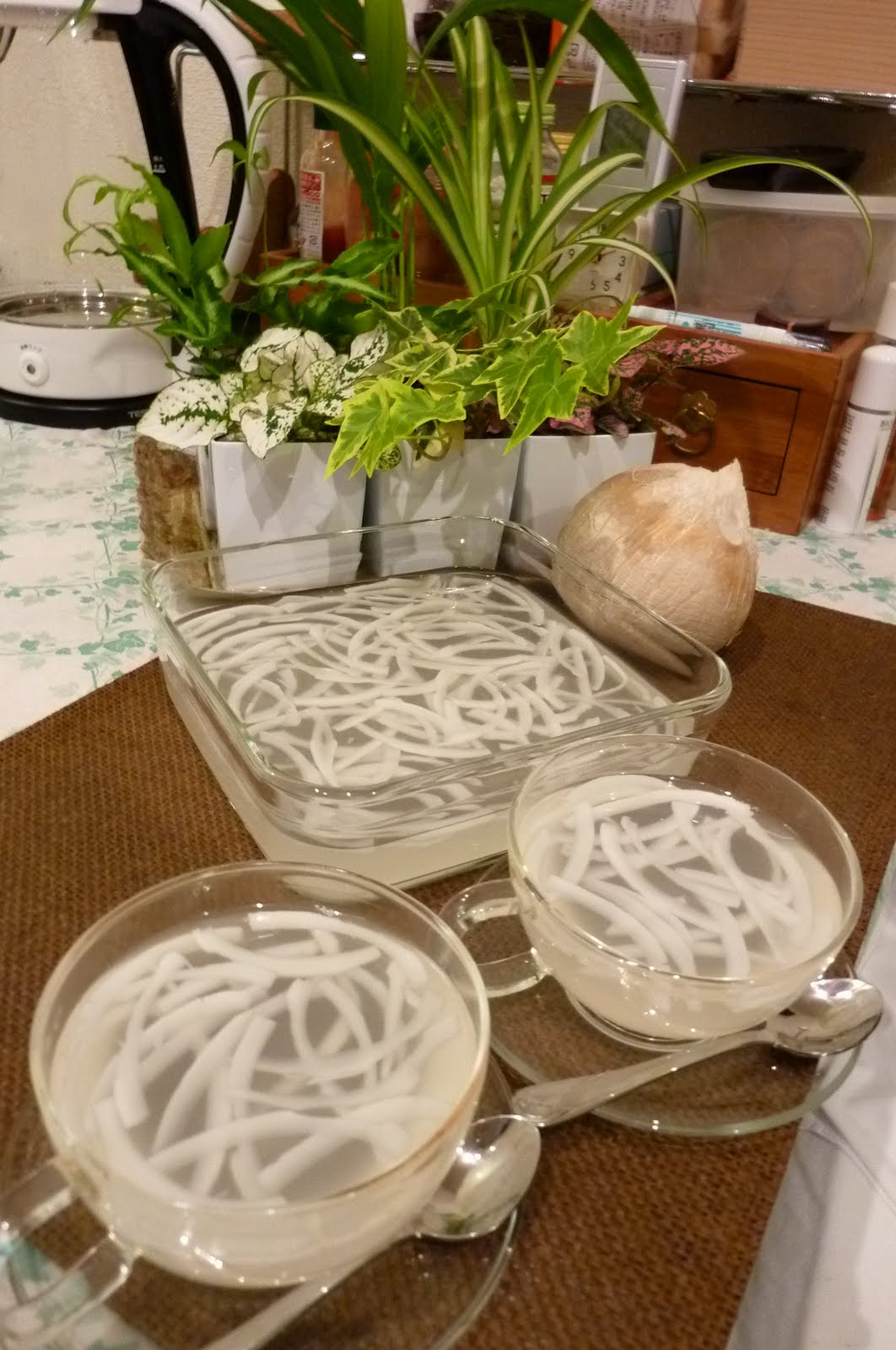 INCREDIBLE RECIPES: Agar-Agar Kelapa Muda