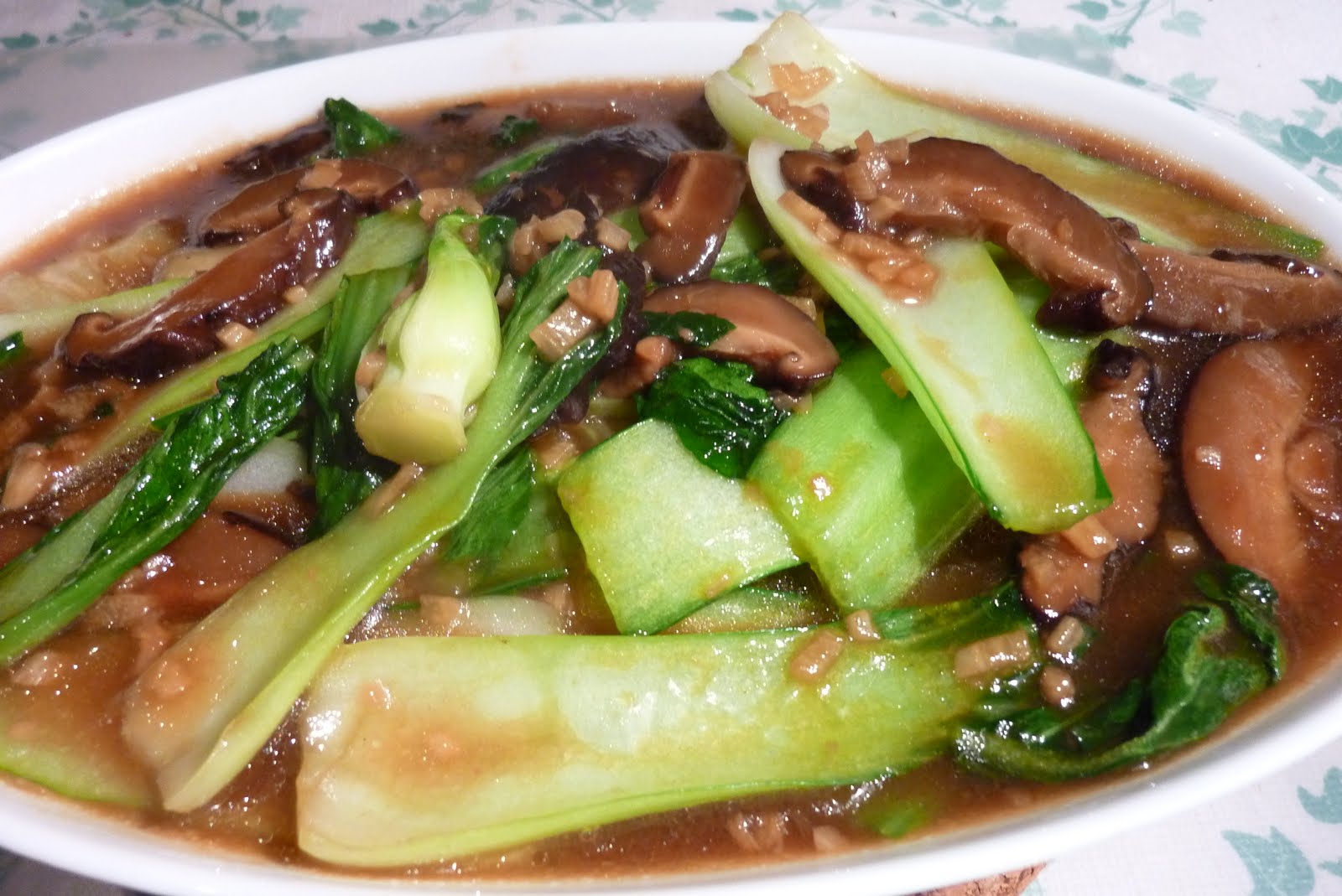 INCREDIBLE RECIPES: Chap Choi Dengan Cendawan Kering