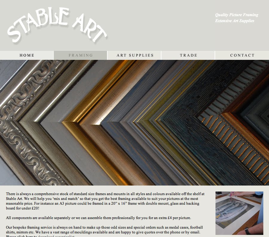 Stable Art's New Website