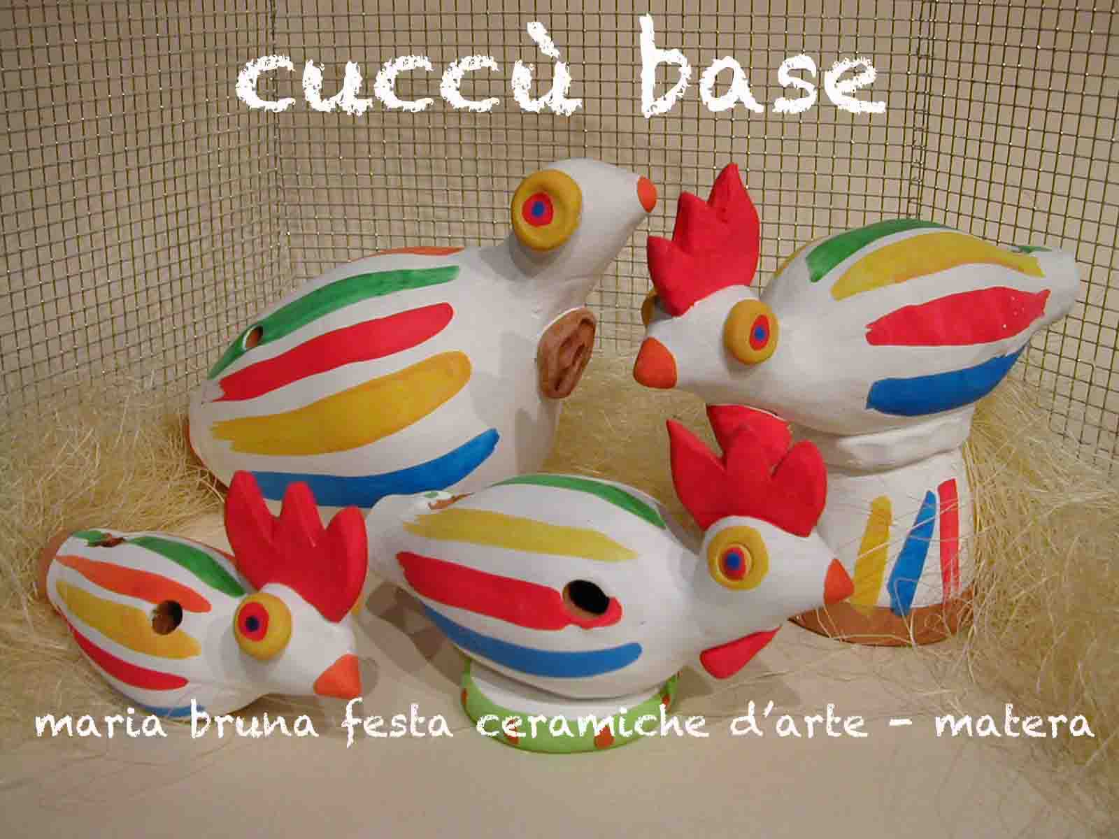 Il cuccù: tipico fischietto in terracotta: Cuccù della tradizione