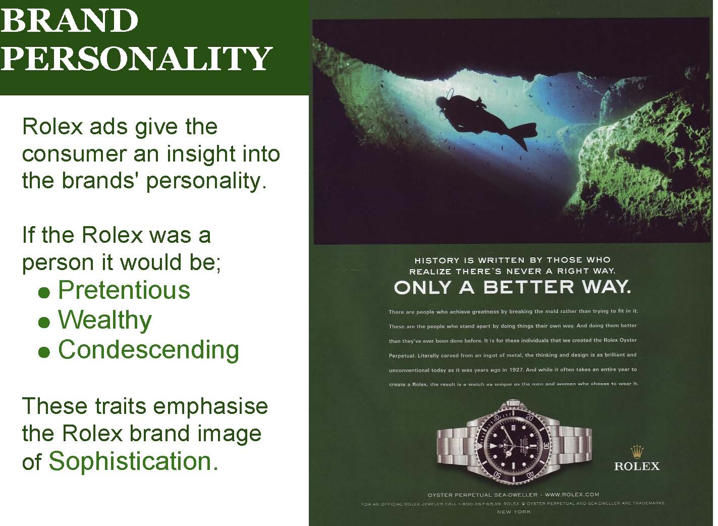 Imadvatizing: An insight into the brand Rolex