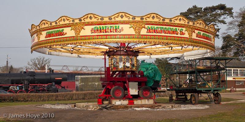 Bressingham Volunteer: More trackwork and Gallopers are coming along well