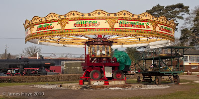 Bressingham Volunteer: More trackwork and Gallopers are coming along well