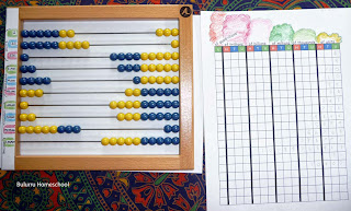 Bulurru School: Montessori Large Bead Frame/Alabacus hybrid