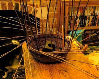 Spindlebrook • no-dig • Market Garden: Making a basket and Freedom Frog