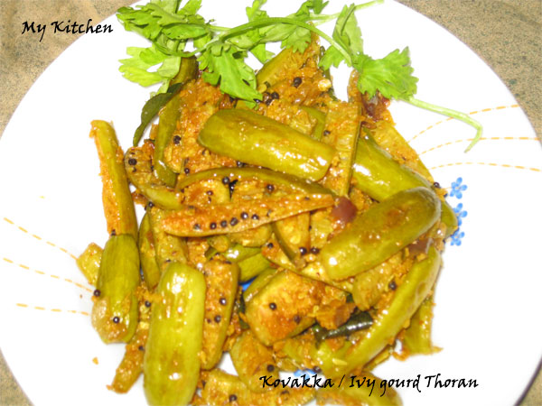 MY KITCHEN: Kovakka / Ivy Gourd Thoran