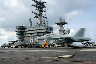Milcom Monitoring Post: USS Nimitz Strike Group Arrives in 5th Fleet