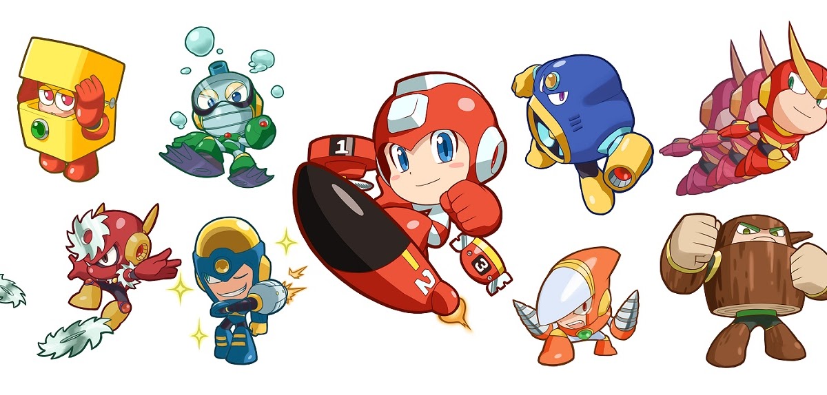 GAMING ROCKS ON: Mega Man Powered Up-Style Fan Art