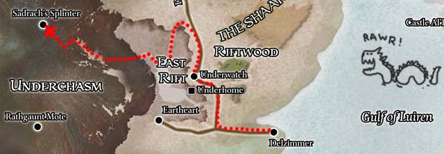 Undercrawl: Map: Follow your nose..