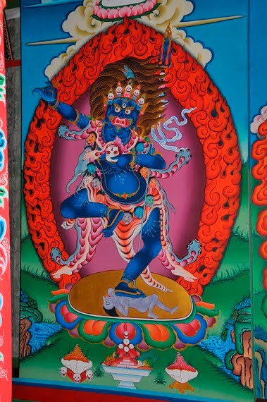 Singapore Dudjom Dharma House: Wall Thangkas