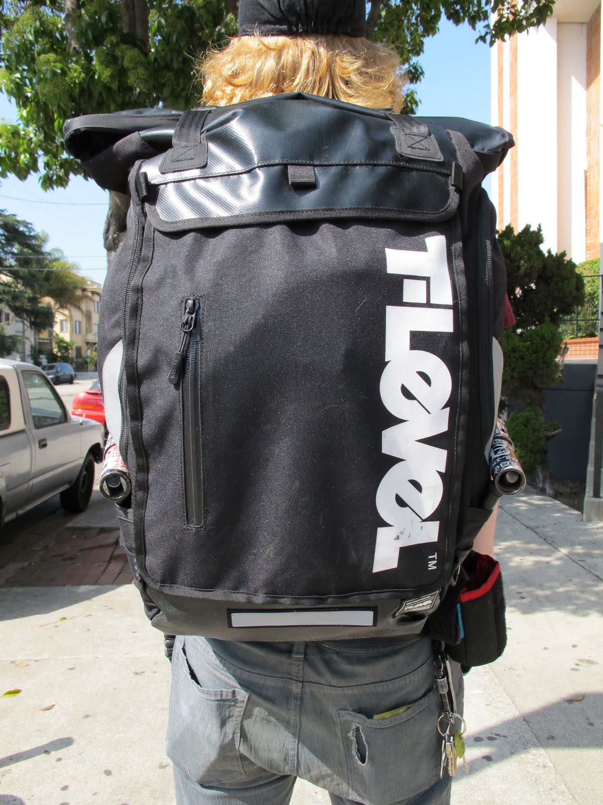TAKEOVER LA!™: Official T-Level Infinity Rolltop Backpack Review
