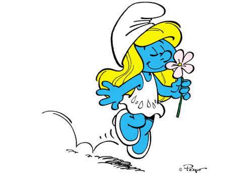 This Is Lady Gray: Smurfette