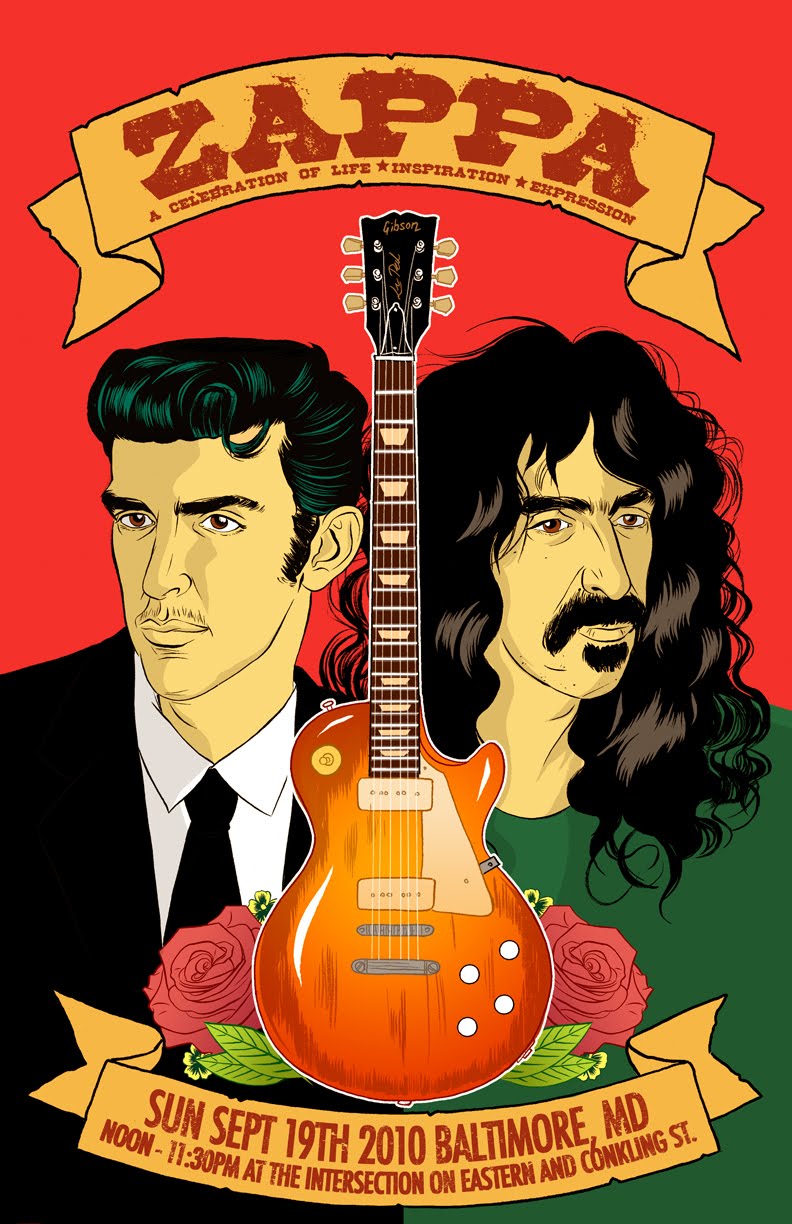 Alex Fine Illustration: Zappa Poster..might be done....