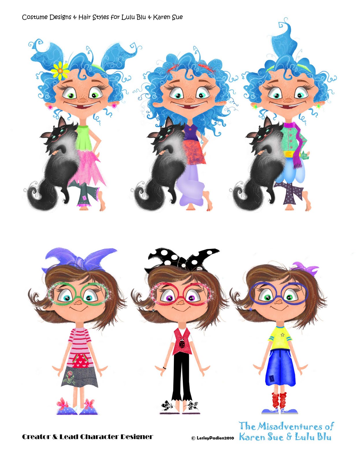 Lulu Character Studios: Concept Art and Look Development for Lulu Blu