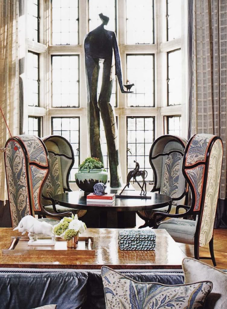 MM Interior Design: HIGH BACK CHIC