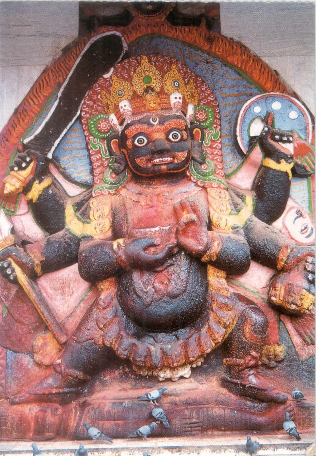 A Postcard for World Peace: 974. Kal Bhairav