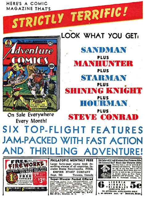 Pop Culture Safari!: Vintage DC Comics house ad