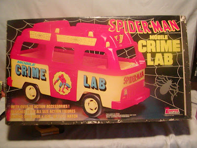 Mighty Marvelmania Museum: Mego Spider-Man Mobile Crime Lab