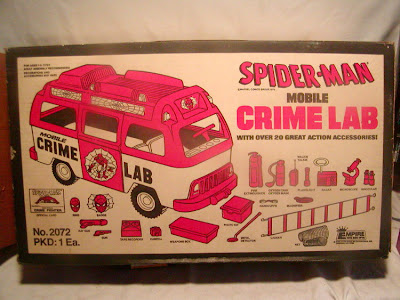 Mighty Marvelmania Museum: Mego Spider-Man Mobile Crime Lab