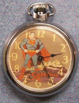 DC Comics Fortress of Memorabilia: Superman pocket watch