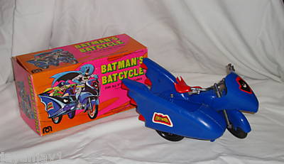 DC Comics Fortress of Memorabilia: Mego Batcycle